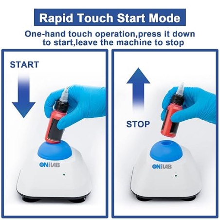 ONiLAB Mini Vortex Mixer mit Touch Funktion Blau