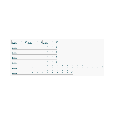 Range Ruler Walhalla Wargaming Set B